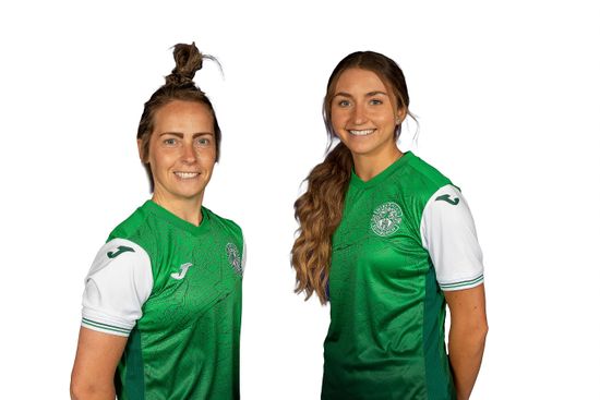 Joelle Murray Alexa Coyle Hibernian Football Editorial Stock Photo ...