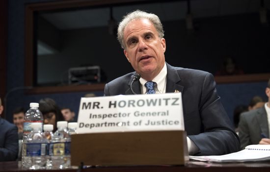 Michael Horowitz Inspector General Justice Department Editorial Stock ...