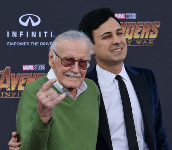 Marvels Stan Lee L Keya Morgan Editorial Stock Photo - Stock Image ...