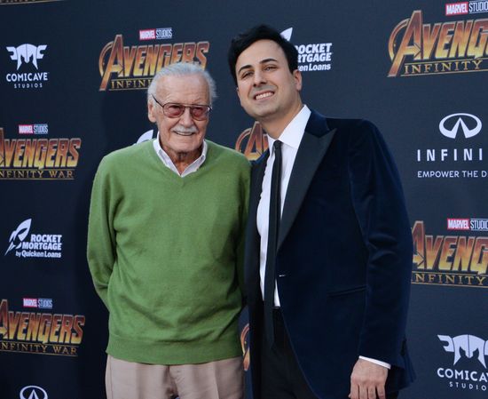 Marvels Stan Lee L Keya Morgan Editorial Stock Photo - Stock Image ...