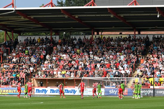 Big Bank Terrace Packed Fans During Editorial Stock Photo - Stock Image ...