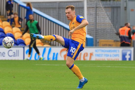 George Maris 10 Mansfield Town During Editorial Stock Photo - Stock ...