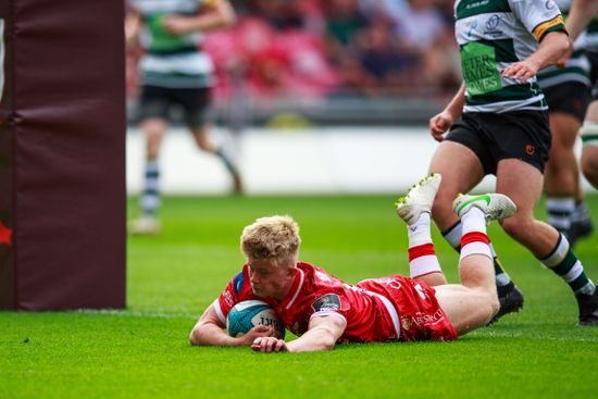 Archie Hughes Scarlets Scores His Second Editorial Stock Photo - Stock ...