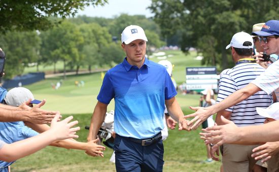 Pga Golfer Jordan Spieth Slaps Hands Editorial Stock Photo - Stock ...