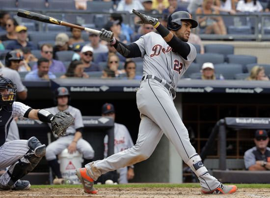Detroit Tigers Batter Victor Reyes Follows Editorial Stock Photo ...