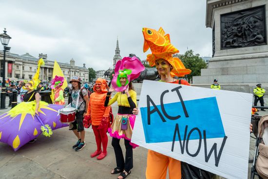 Climate Activists Extinction Rebellion Costumes Take Editorial Stock ...