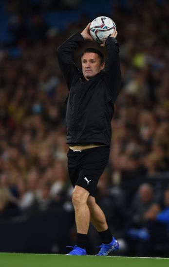 Robbie Keane Coach World Xi During Editorial Stock Photo - Stock Image ...