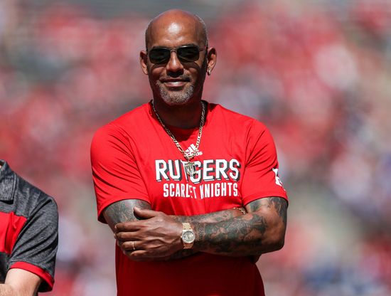 Rutgers Alumni Ray Lucas During Ncaa Editorial Stock Photo - Stock ...