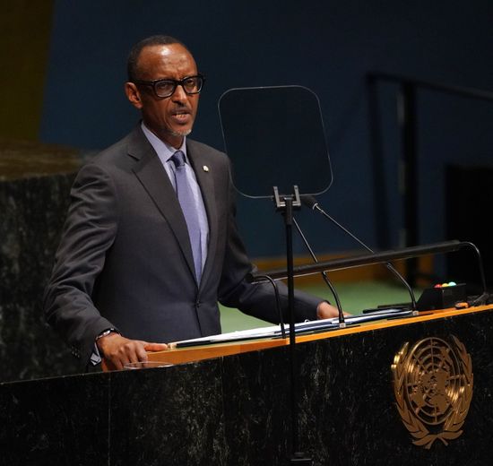 He Paul Kagame President Republic Rwanda Editorial Stock Photo - Stock ...