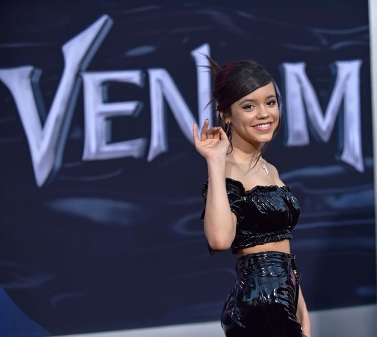 Jenna Ortega Attends Premiere Venom Regency Editorial Stock Photo ...