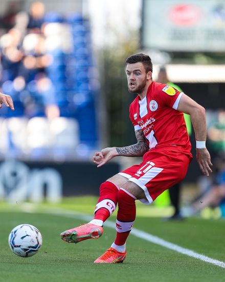 Tyler Frost Crawley Town Mandatory Byline Editorial Stock Photo - Stock ...