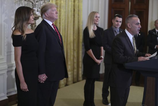 Andy Pollack Right Speaks President Donald Editorial Stock Photo ...