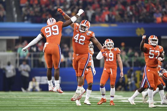 Clemson Tigers Defensive End Clelin Ferrell Editorial Stock Photo ...