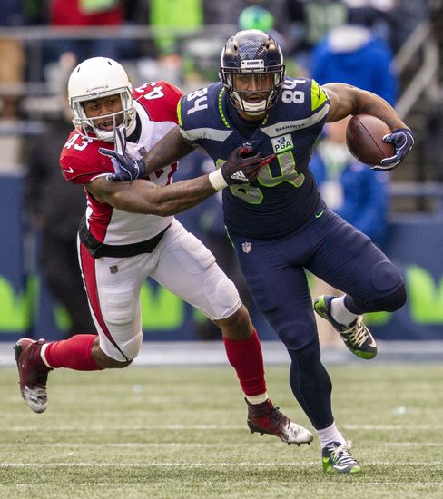Seattle Seahawks Tight End Ed Dickson Editorial Stock Photo - Stock ...