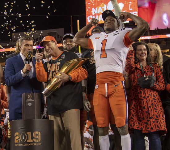 Clemson Tiger Head Football Coach Dabo Editorial Stock Photo - Stock ...