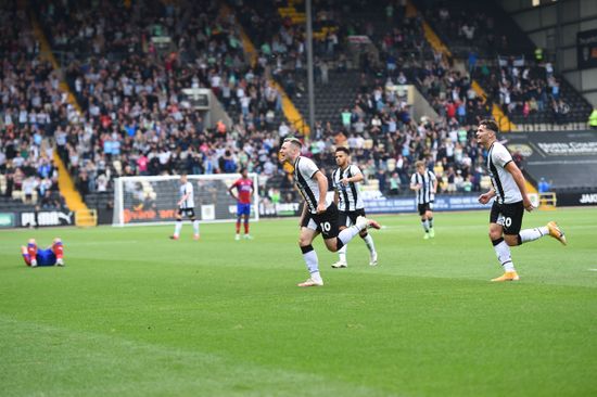 Callum Roberts Notts County Celebrates After Editorial Stock Photo ...