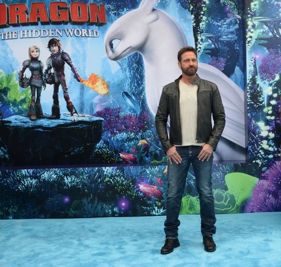 Cast Member Gerard Butler Voice Stoick Editorial Stock Photo - Stock ...