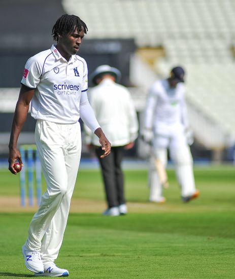 Chemar Holder Warwickshire Mens Cricket County Editorial Stock Photo ...