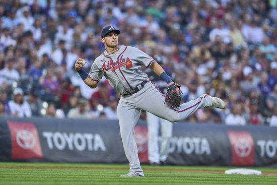 Atlanta Third Baseman Austin Riley 27 Editorial Stock Photo - Stock ...