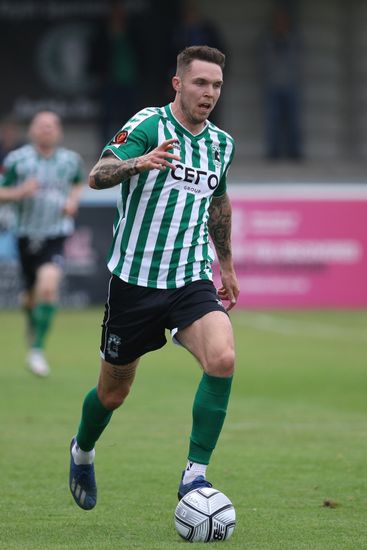 Connor Thomson Blyth Spartans Action During Editorial Stock Photo ...