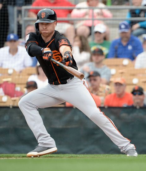 San Francisco Giants Mike Gerber Attempts Editorial Stock Photo - Stock ...