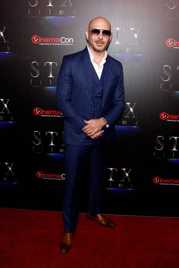 Actor Singer Pitbull Arrives Cinemacon 2019 Editorial Stock Photo ...