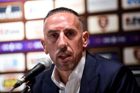 Franck Ribery During Press Conference Introduce Editorial Stock Photo ...