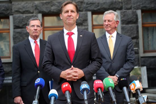 Us Senators John Barrasso Ben Sasse Editorial Stock Photo - Stock Image ...
