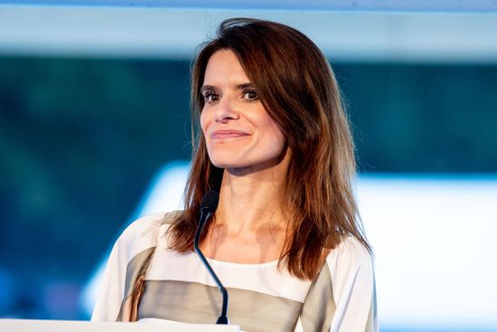 Barbara Visser Opening Floating Office Rotterdam - Foto de stock de ...