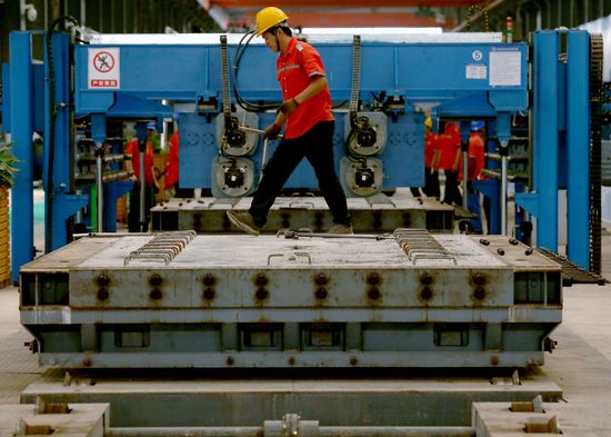 Chinese Work China Tiesiju Civil Engineerings Editorial Stock Photo ...