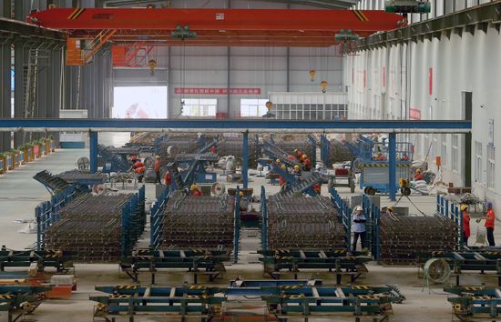 Chinese Work China Tiesiju Civil Engineerings Editorial Stock Photo ...