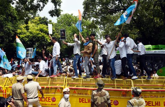 Members National Students Union India Nsui Editorial Stock Photo ...