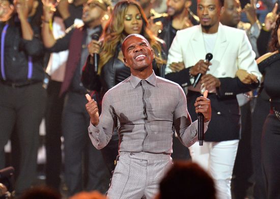 Kirk Franklin Performs Onstage During 19th Editorial Stock Photo ...
