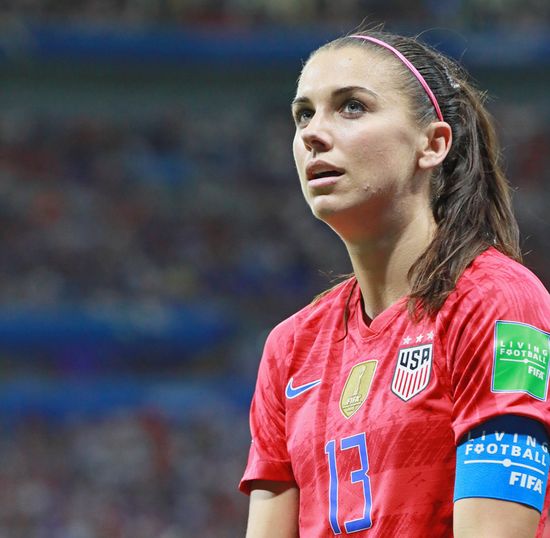 Alex Morgan Team Usa Pauses During Editorial Stock Photo - Stock Image ...