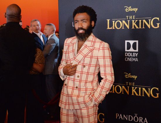 Cast Member Donald Glover Voice Simba Editorial Stock Photo - Stock ...