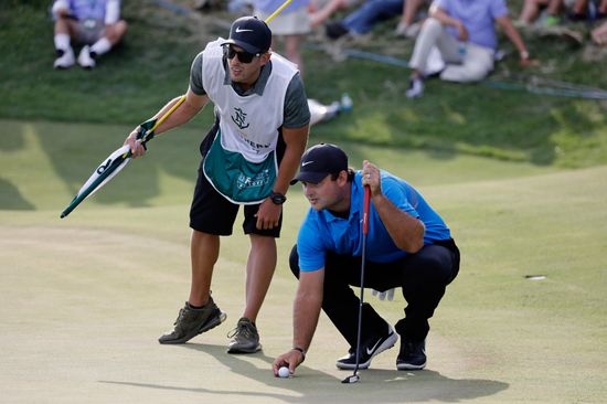 Patrick Reed His Caddie Look Over Editorial Stock Photo - Stock Image ...