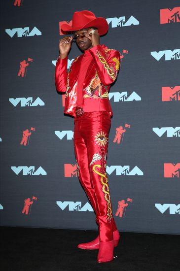 Lil Naz X Poses Photos Press Editorial Stock Photo - Stock Image ...