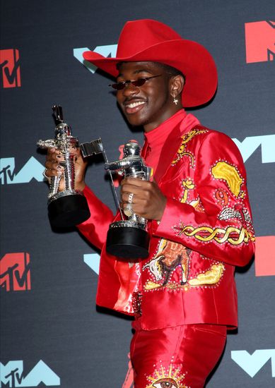 Lil Naz X Poses Photos Press Editorial Stock Photo - Stock Image ...