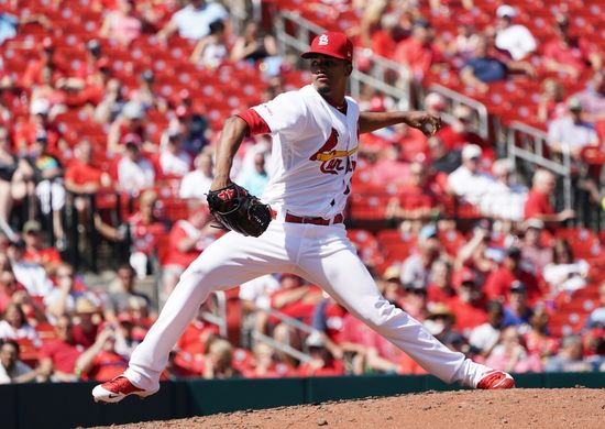 St Louis Cardinals Pitcher Genesis Cabrera Editorial Stock Photo ...