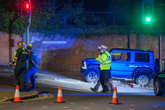First Responders Scene High Wycombe Following Editorial Stock Photo ...