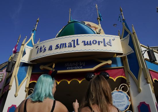 Guests Enter Small World Attraction Walt Editorial Stock Photo - Stock ...