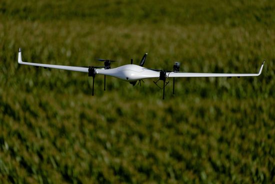 Demonstration Avy Aera Longrange Drone Equipped Editorial Stock Photo ...