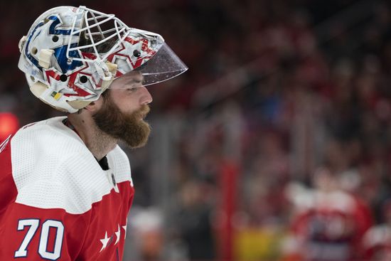 Washington Capitals Goaltender Braden Holtby 70 Editorial Stock Photo ...