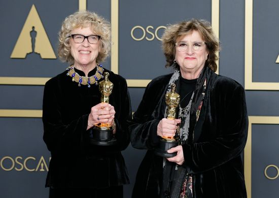 Lr Barbara Ling Nancy Haigh Winners Editorial Stock Photo - Stock Image ...