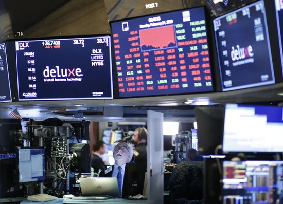 Traders Work On Floor New York Editorial Stock Photo - Stock Image ...