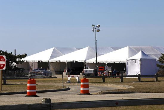 Test Tents Coronavirus Covid19 Coronavirus Drivethru Editorial Stock ...