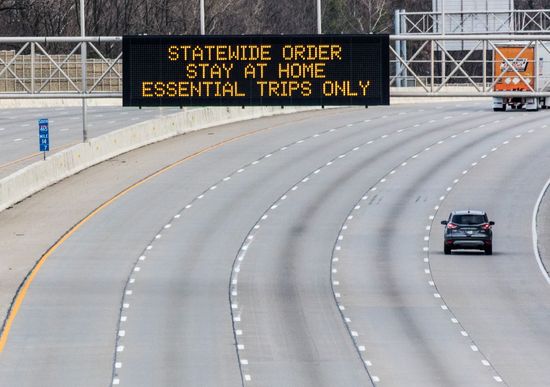 Sparse Traffic Passes Sign Times On Editorial Stock Photo - Stock Image ...