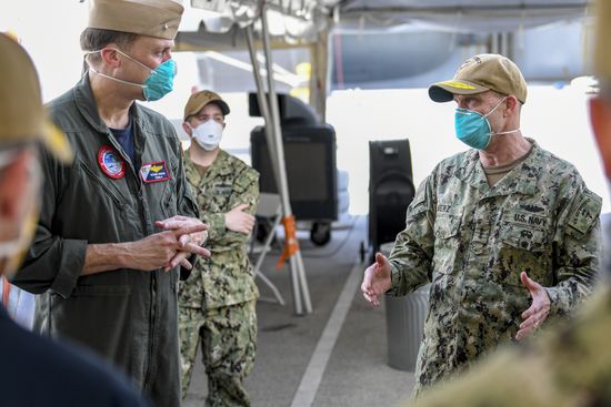 Vice Admiral Bill Merz Commander Us Editorial Stock Photo - Stock Image ...