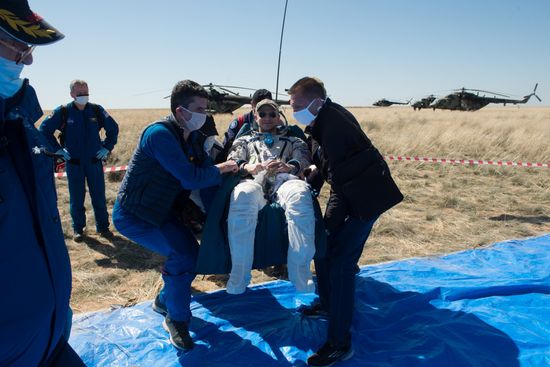 Expedition 62 Crew Member Andrew Morgan Editorial Stock Photo - Stock ...