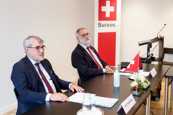 Eric Nussbaumer L President Delegation Aeleue Editorial Stock Photo ...